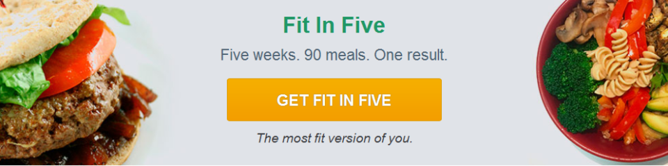 Getting Fit in Five | 5-Week Diet Plan | NutriFit